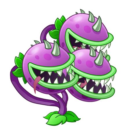 Three Headed Chomper Pvz2 By Endy678 On Deviantart