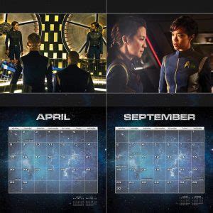2018 STAR TREK DISCOVERY Calendar Revealed TrekCore