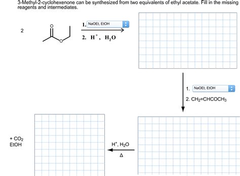 Solved Methyl Cyclohexenone Can Be Synthesized From Two Chegg
