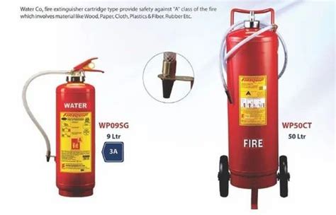 Steel Water Co2 Type Water Co2 Cartridge Type Fire Extinguisher At Best