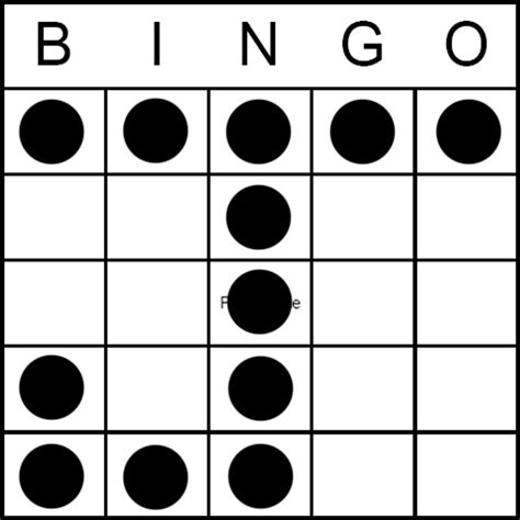 Bingo Equipment Bingo Game Patterns Page 1 Jackpot Bingo Supplies