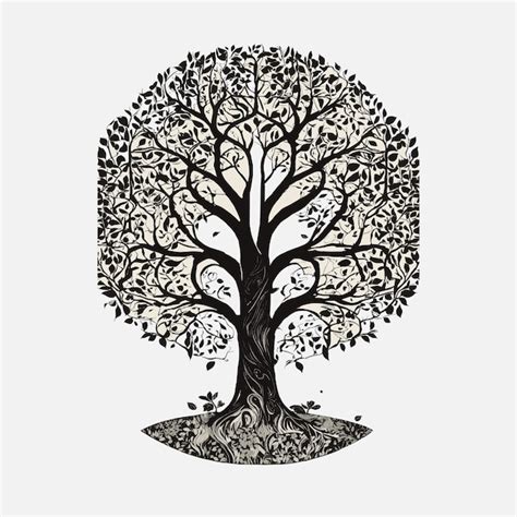 Premium Vector Various Tree Vectors Forest And Nature Concept