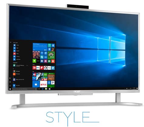 Acer Aspire C All In One Pc Silver Deals Pc World