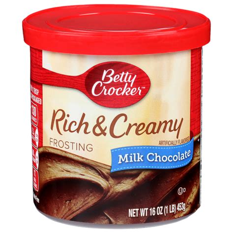 Betty Crocker Milk Chocolate Rich And Creamy Frosting 16 Ounce Super