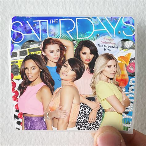 The Saturdays Finest Selection The Greatest Hits Album Cover Sticker