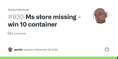Ms Store Missing Win 10 Container Issue 930 Dockur Windows GitHub