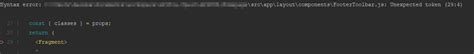 Javascript Babel 7 Unexpected Token For React Component Stack Overflow