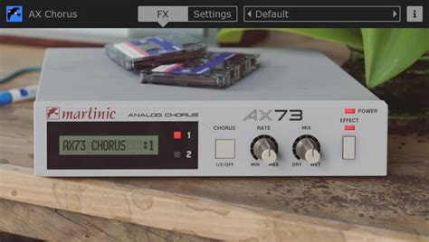 Martinic Releases Ax Chorus Vst Au Effect Plugin