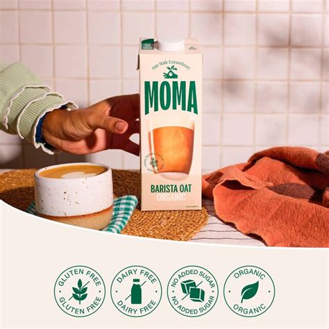 Moma Organic Barista Oat Drink Ocado