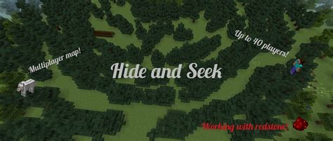 Hide And Seek Working With Redstone Minecraft Map
