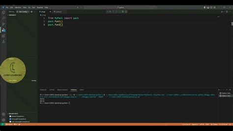 Python Complete Packages Part 1 Codelearning Youtube