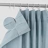 Dusty Blue Pinch Pleated Linen Curtains 84 Inch Length 2