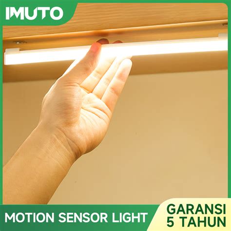 Jual IMUTO Lampu Sensor Lampu Lampu Tidur LED Multifungsi Lampu Lemari Portable Shopee Indonesia