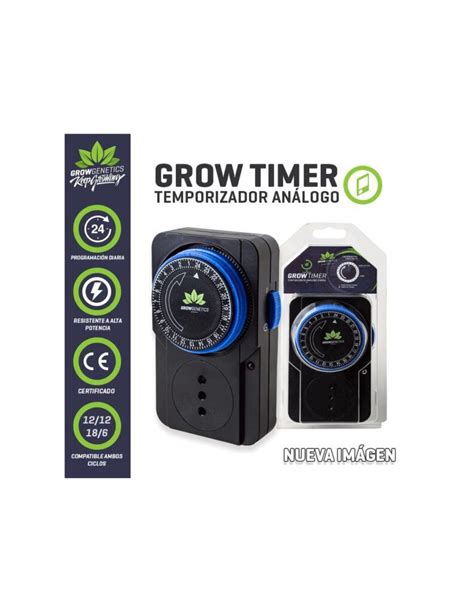 Timer Analogo Grow Genetics Natural Design