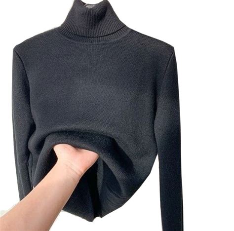 DAMSKI SWETER GOLF CIEPŁY OCIEPLANY ELEGANCKI Allegro pl