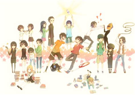 Mumi Durarara Awakusu Akane Celty Sturluson Heiwajima Kasuka