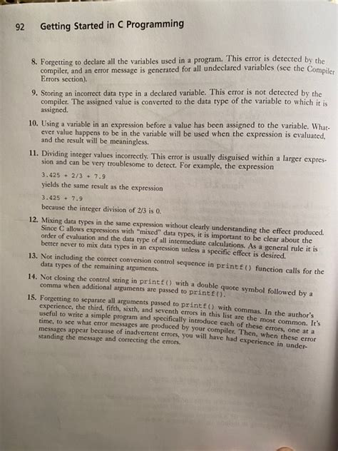 Solved This Is For A C Programming Class The Book Used In