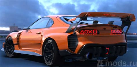 Скачать мод KNM Toyota Supra Hycade V для Assetto Corsa