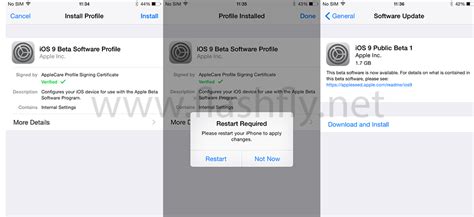 วิธีติดตั้ง Ios 9 Public Beta 1 บน Iphoneipod Touch และ Ipad สำหรับ