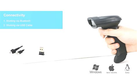 Nt 1228bl Nt 1228bc Portable Barcod Reader Handheld Blue Tooth Wireless Qr Code Barcode Scanner