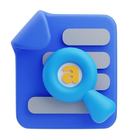 Premium Photo 3d Ocr Tool Illustration