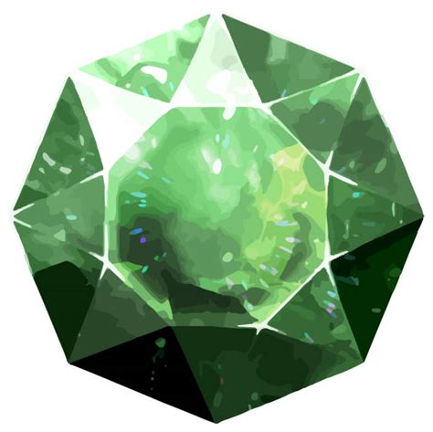 Peridot Gemstone Stock Vectors Istock
