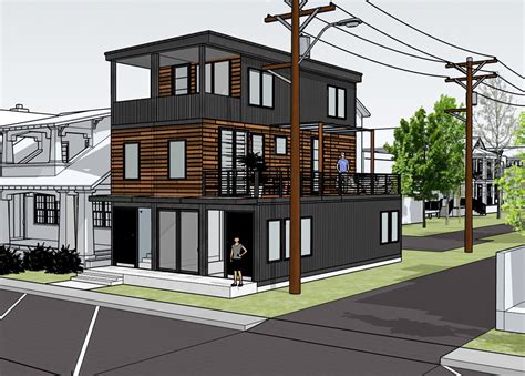 Fishers Nickel Plate Review Committee Approves Shipping Container Home