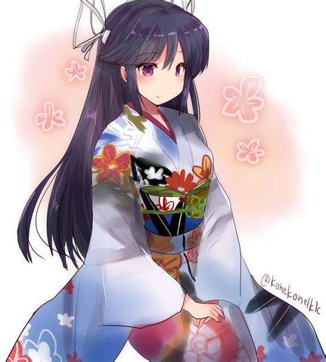 艦これ「晴れ着飛鷹 艦これ版深夜の真剣お絵描き60分一本勝負 艦これ版真剣お絵描き6」ひるねのイラスト