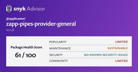 Applicaster Zapp Pipes Provider General Npm Package Snyk