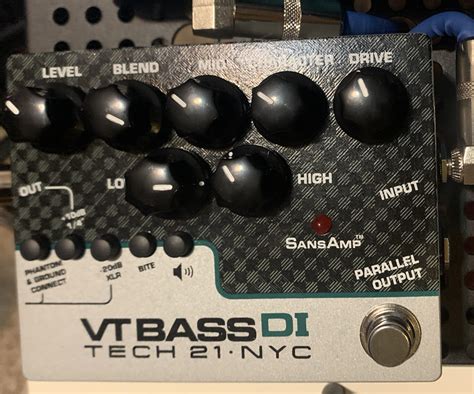 Npd Tech Vt Bass Di R Basspedals
