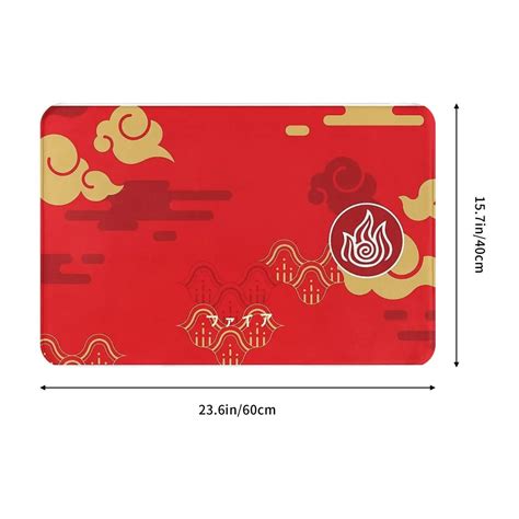 Fire Avatar The Last Airbender Bath Mat Avatar The Last Airbender Store