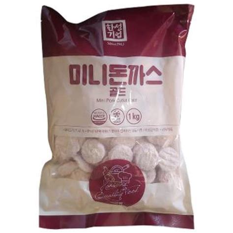 미니돈까스 골드 1KG 한성 배민스토어