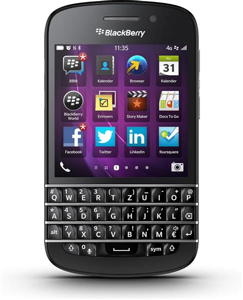 Blackberry Q10 Unlocked Cellphone 16gb Black