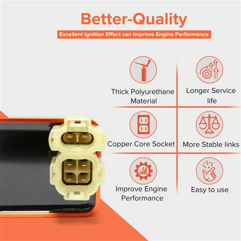 Ncy Performance Cdi Ac 6 Pin Gy6 Qmb139 Hot Street Scooters