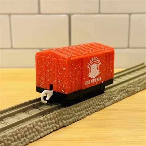 Thomas And Friends Tomy Trackmaster Storm On Sodor Snowy Elsbridge Ice Supply Van £376 Picclick Uk