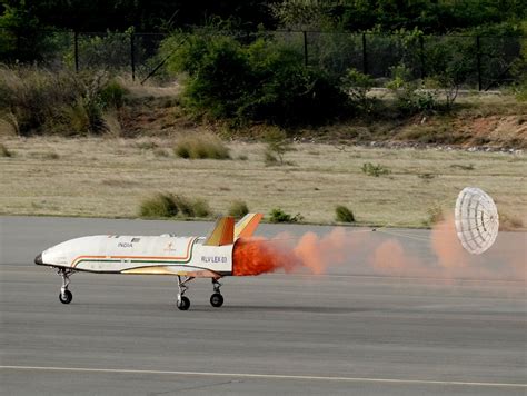 Isro Pushpak Isros Hat Trick In Pushpak Safe Landing Focus Now On