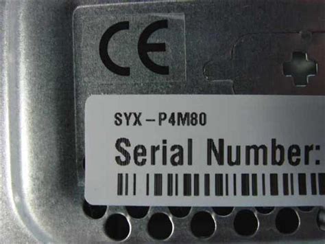 Systemax Syx P4m80 Computer Case
