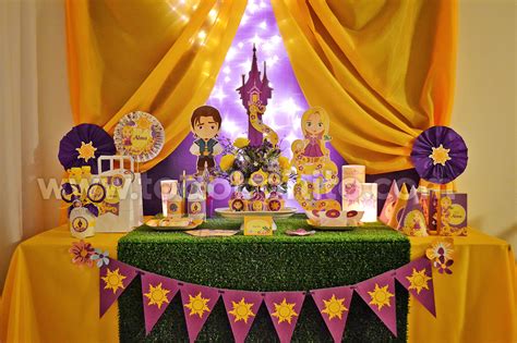 Kit Imprimible De Rapunzel Todo Bonito