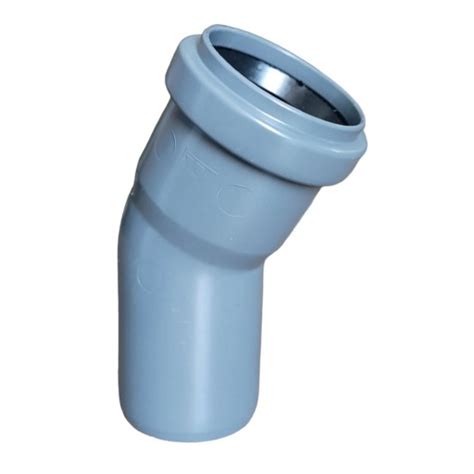 Kolano kanalizacyjne PCV 50mm kąt 30 szare PP kolanko szare do rury
