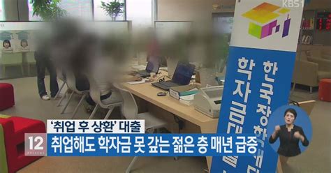 취업해도 학자금 못 갚는 젊은 층 매년 급증
