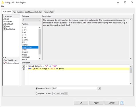 Create A New Column With Values From Data In One Of Two Columns Knime Analytics Platform