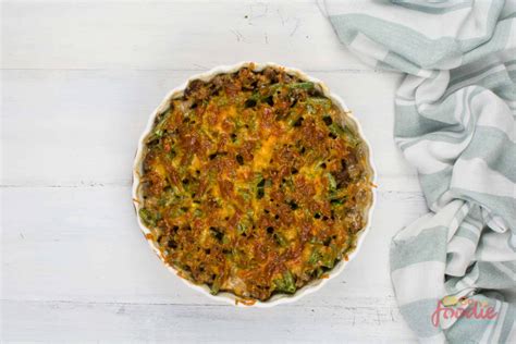 Keto Ground Beef Casserole Easy Comfort Food Recipe Oh So Foodie