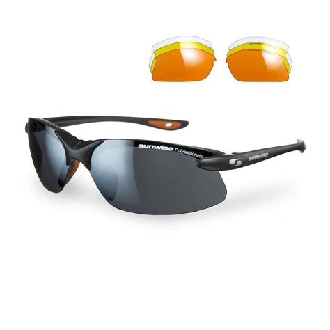 Sunwise Windrush Sunglasses Black Uzisports