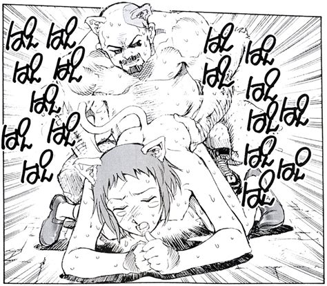 Rule 34 All Fours Closed Eyes Haru Yoshioka Monochrome Neko No Ongaeshi Nipples Open Mouth Sex