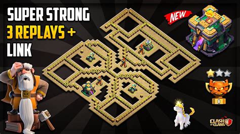 Super Strong Th War Base Link With Replays Proof Only Star New Th War Base Anti