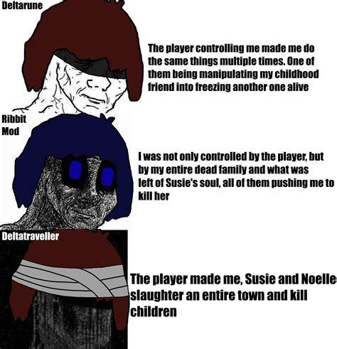 The Worst Things The Player Has Done To Kris From The Original Game And