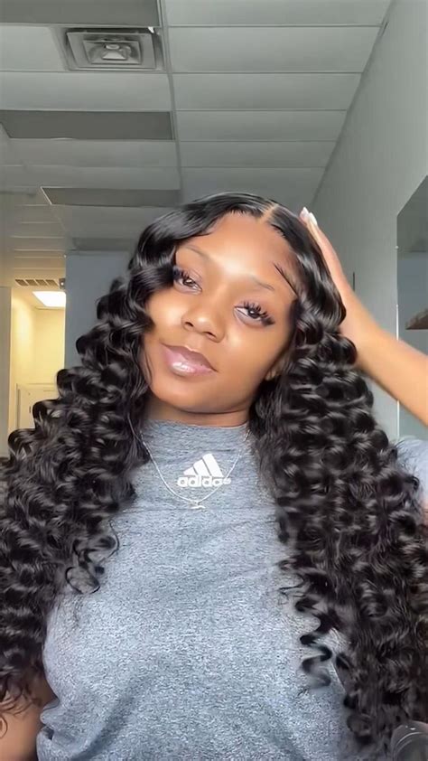 Ishow Invisible Knots Hd Lace Glueless Human Hair Wigs Loose Deep Wave