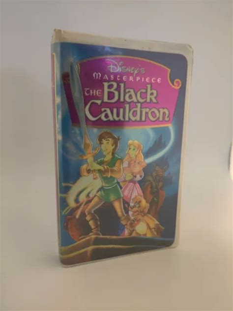 Walt Disneys The Black Cauldron Vhs Masterpiece Collection Clamshell