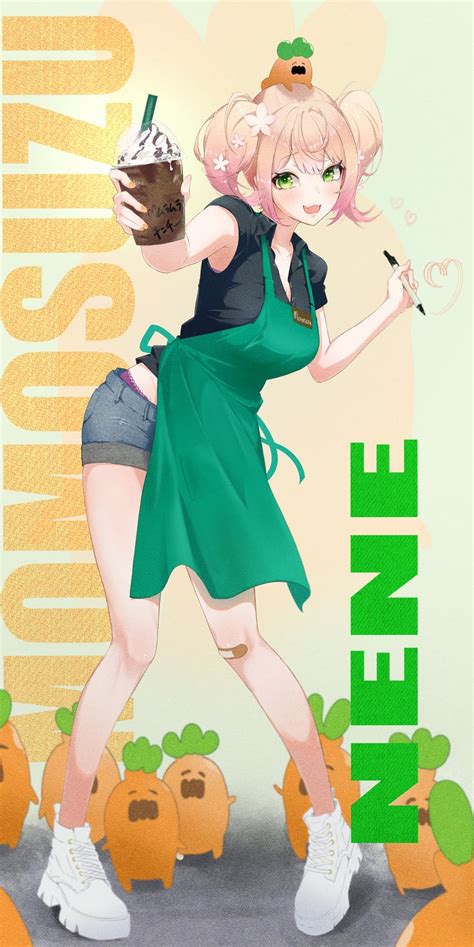 Momosuzu Nene And Nekko Hololive Drawn By Menomenodraw Danbooru