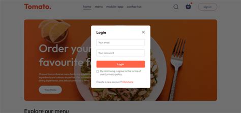 GitHub Mshandev Food Delivery Tomato Is The MERN Stack Powered Food